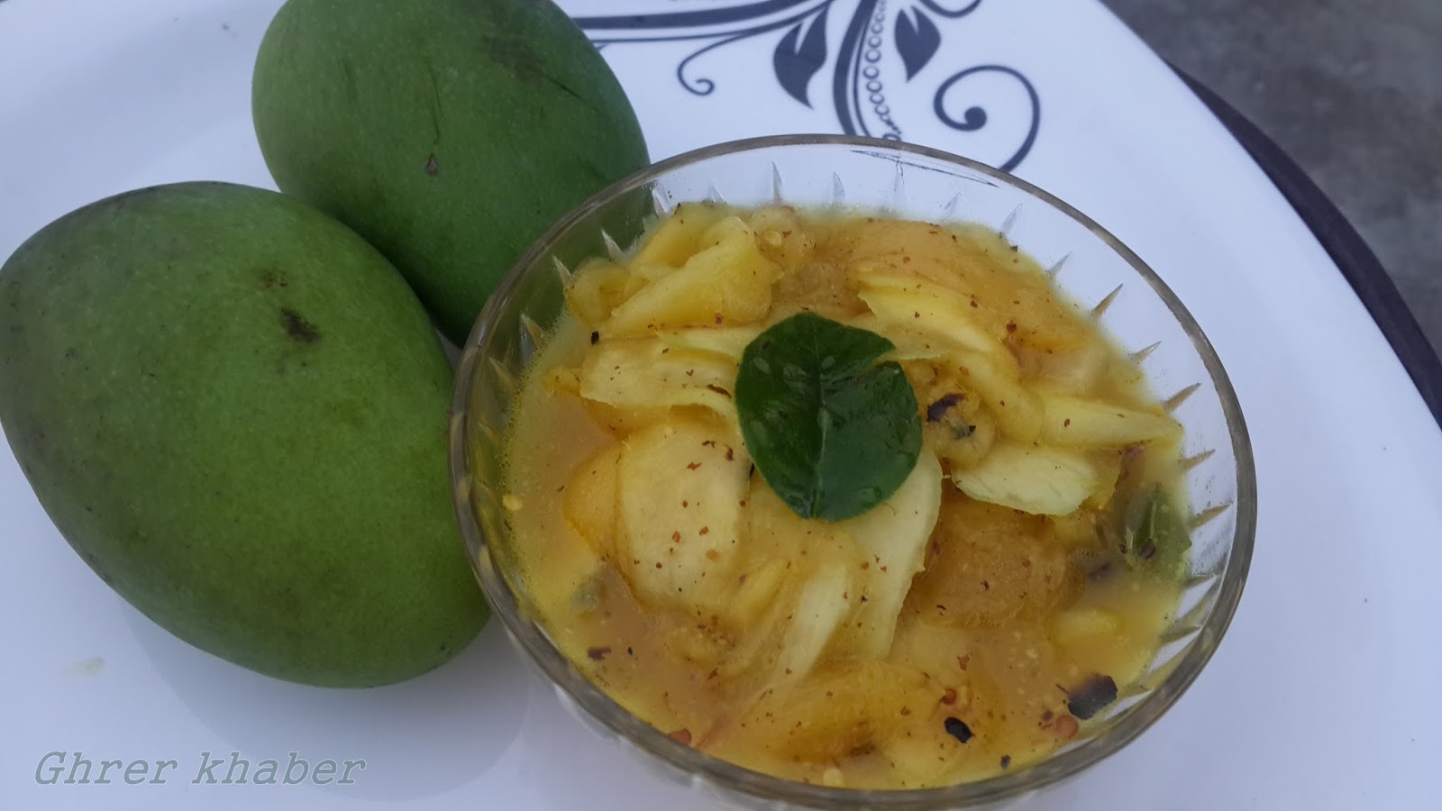 কাঁচা আম ভর্তা ।আম মাখা বানানোর রেসিপি। Green Mango Vorta. - Shatabdi's ...