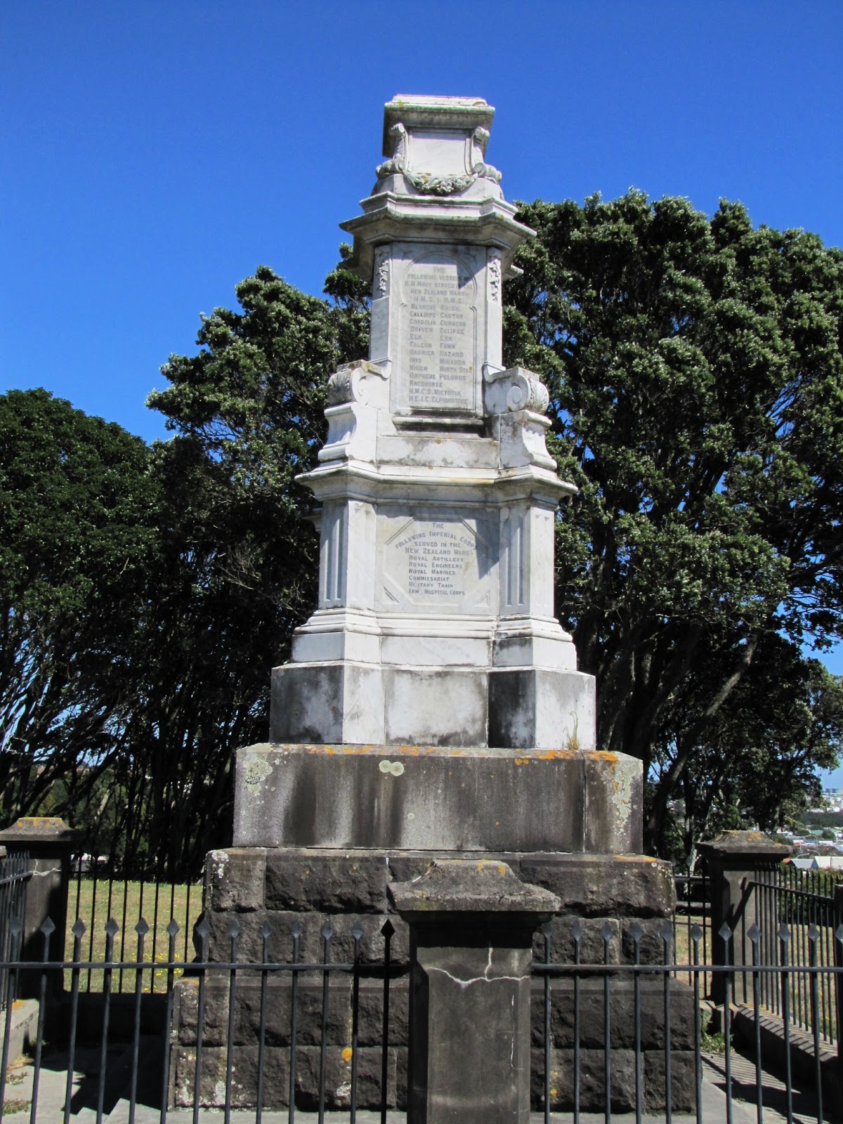 my views of New Zealand: marsland hill, New Plymouth, NZ