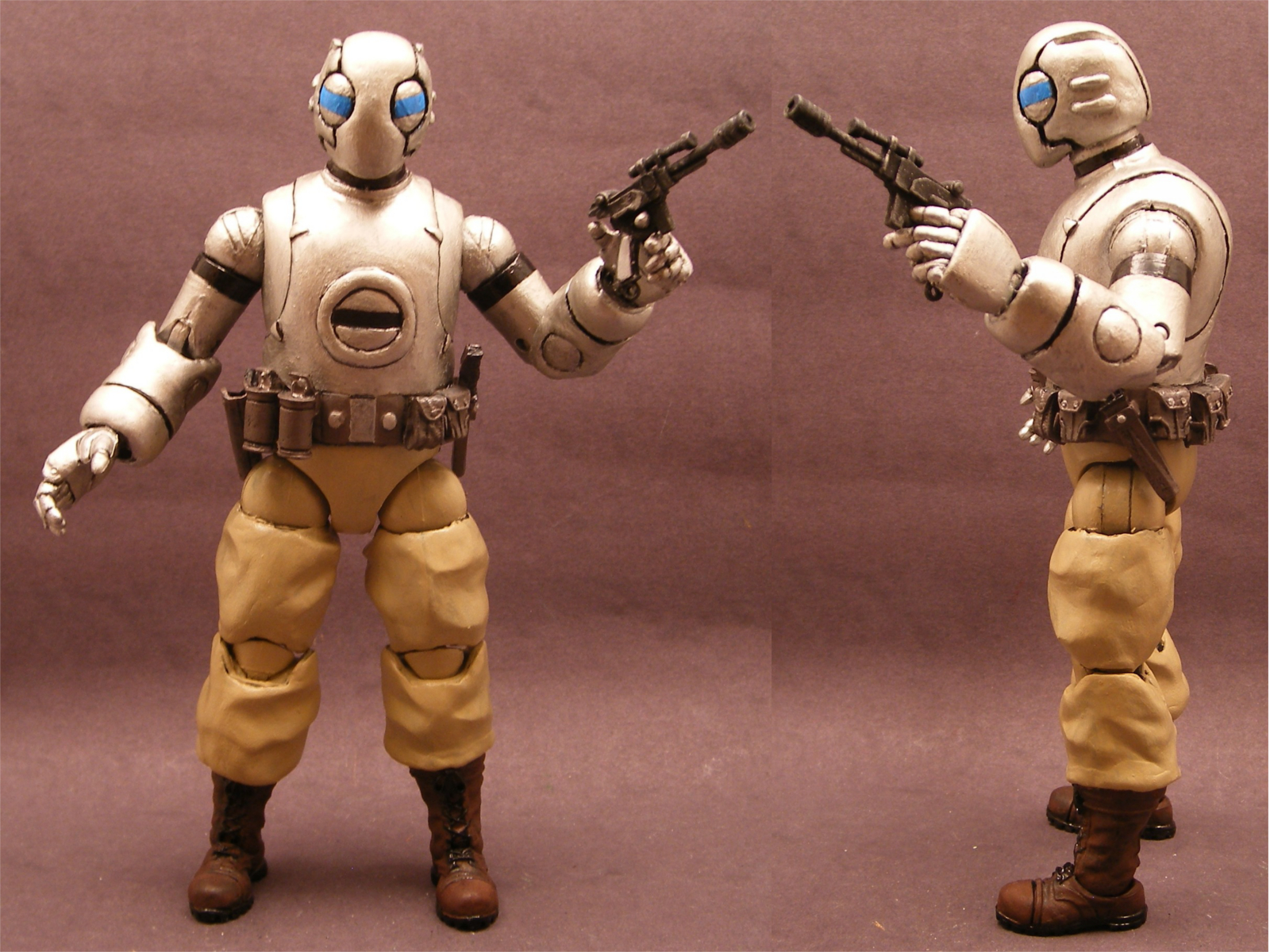 Comedian Viet's Custom Toys: Atomic Robo Action Figure