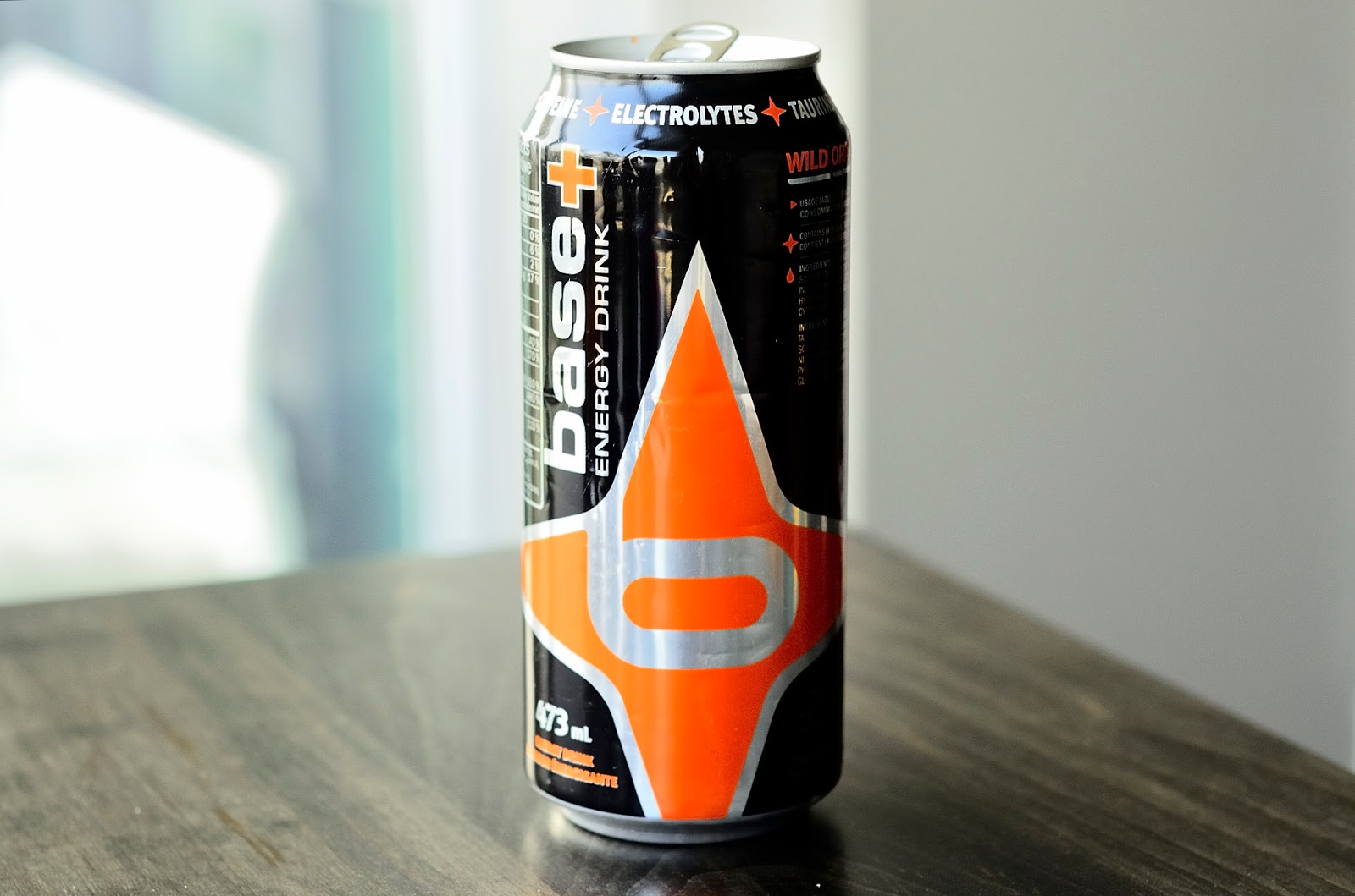 What I Drink At Work: Base Wild Orange Energy Drink