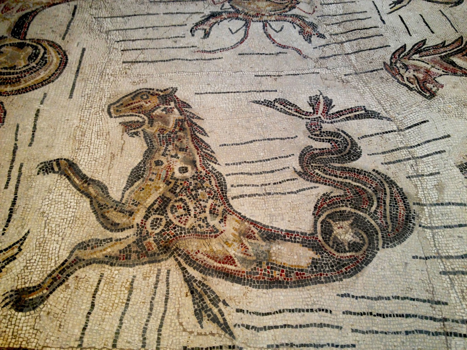 Mythology in Italian Art: Hippocampus & Other Sea Creatures