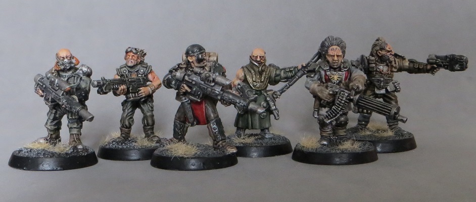 Magpie and Old Lead: Gang Warfare - Necromundan Spiders Kill Team