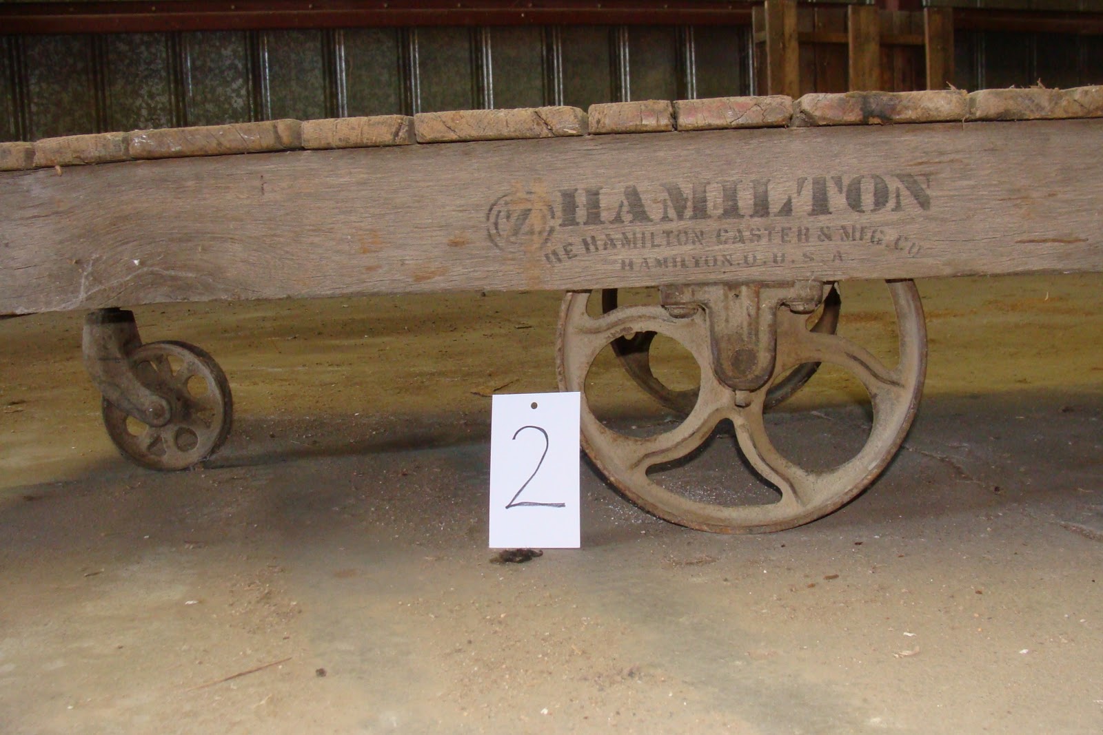 A La Carte: Cart 2 Hamilton Caster and MFG Co. SOLD!