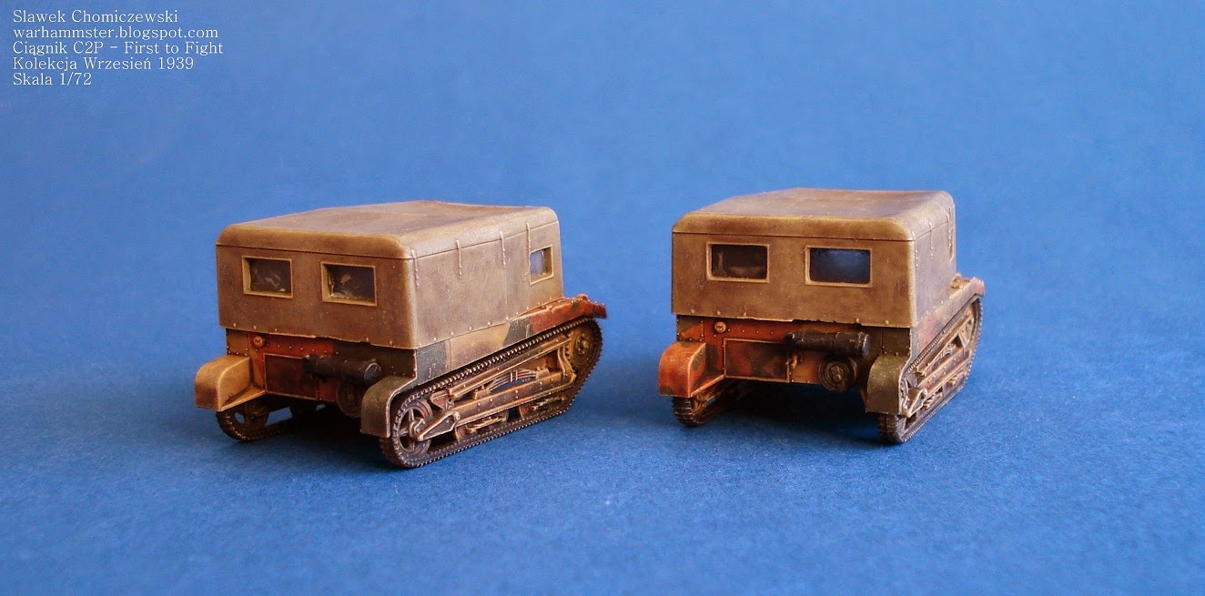 Slawek Chomiczewski: Modelarstwo i Wargaming: Ciągnik artyleryjski C2P ...