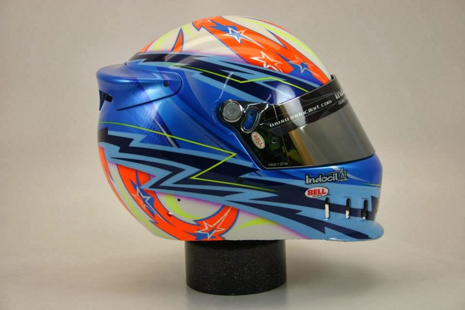 Racing Helmets Garage: Bell GTX.2 B.Shirley 2014 by Indocil Art