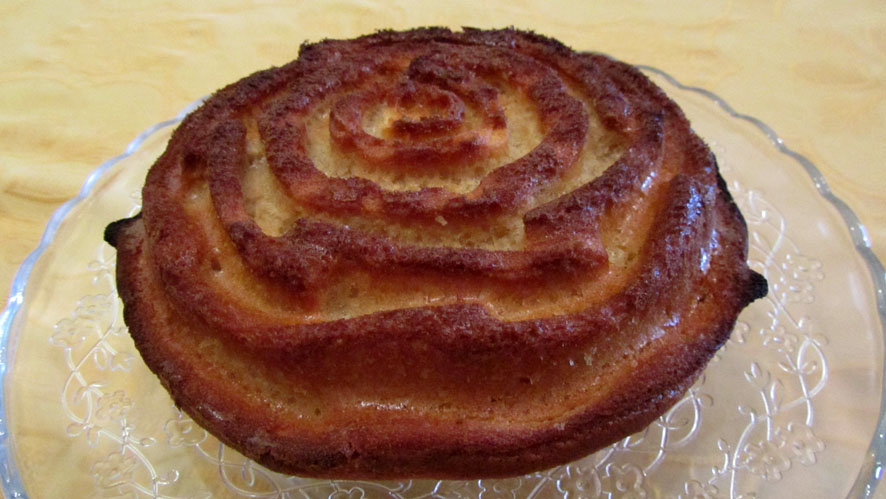 IMUACAKES: Bizcocho de rosa con sabor a flores