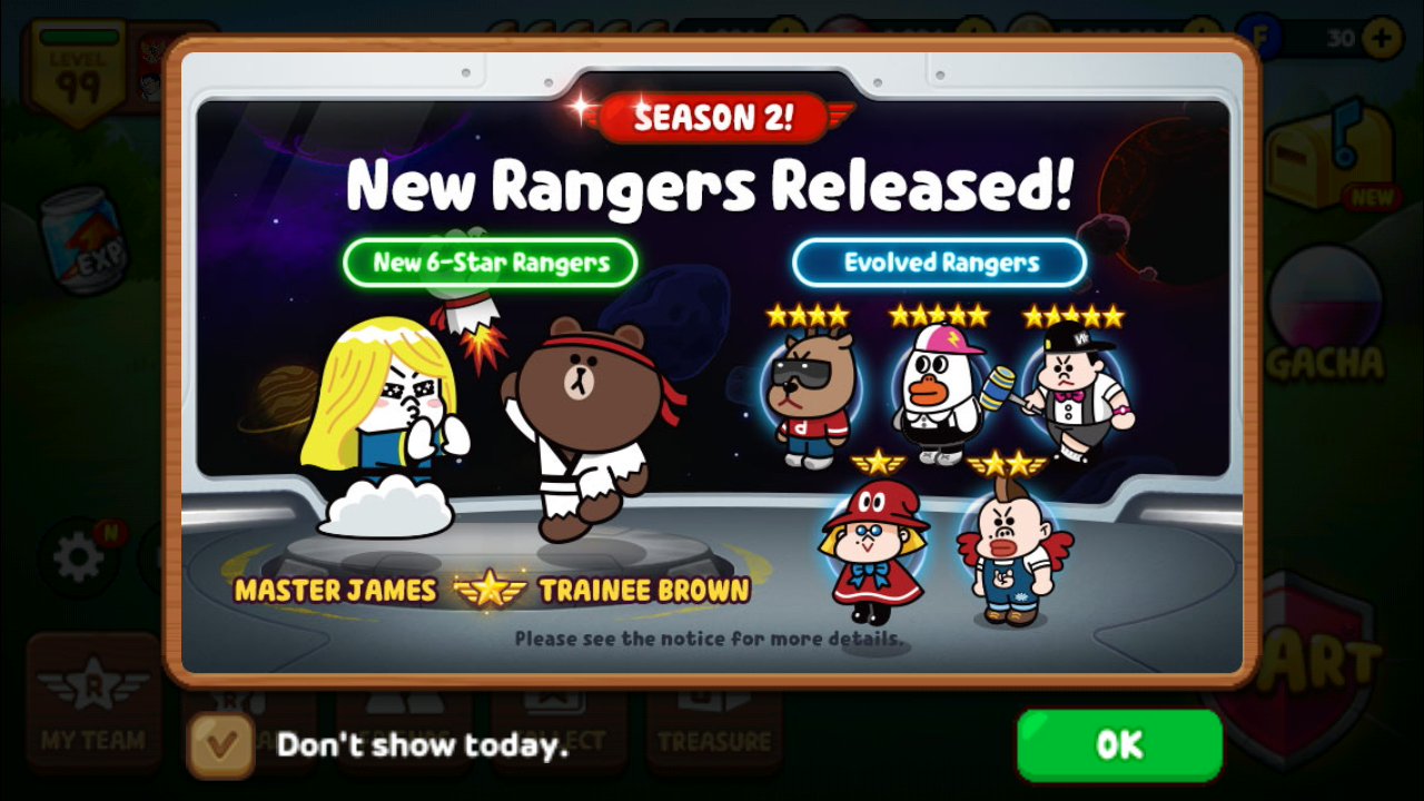 Line Rangers Indonesia: Hasil Update Besar-besaran Line Ranger (Menjadi ...