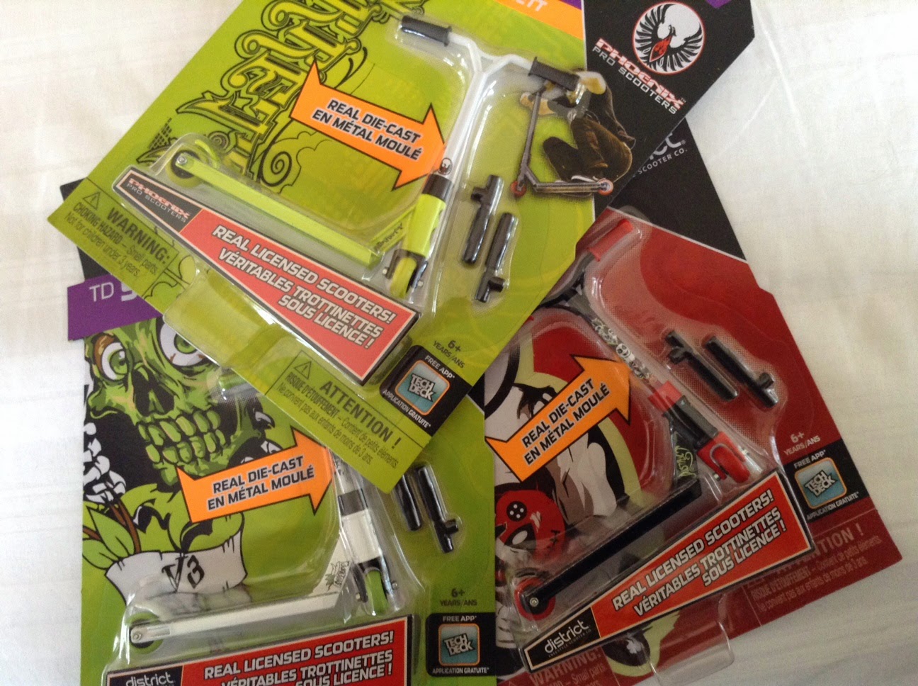 Vermin Scooter Shop: Tech Deck Mini Scooters!