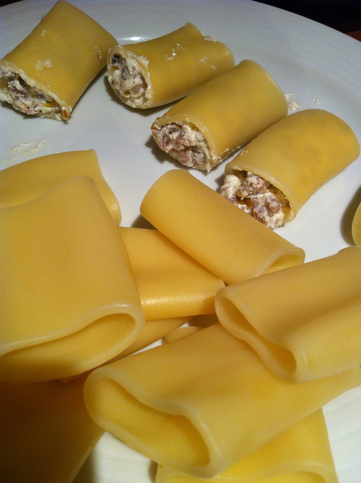 Pasta Academy: Paccheri ripieni di salsiccia e funghi