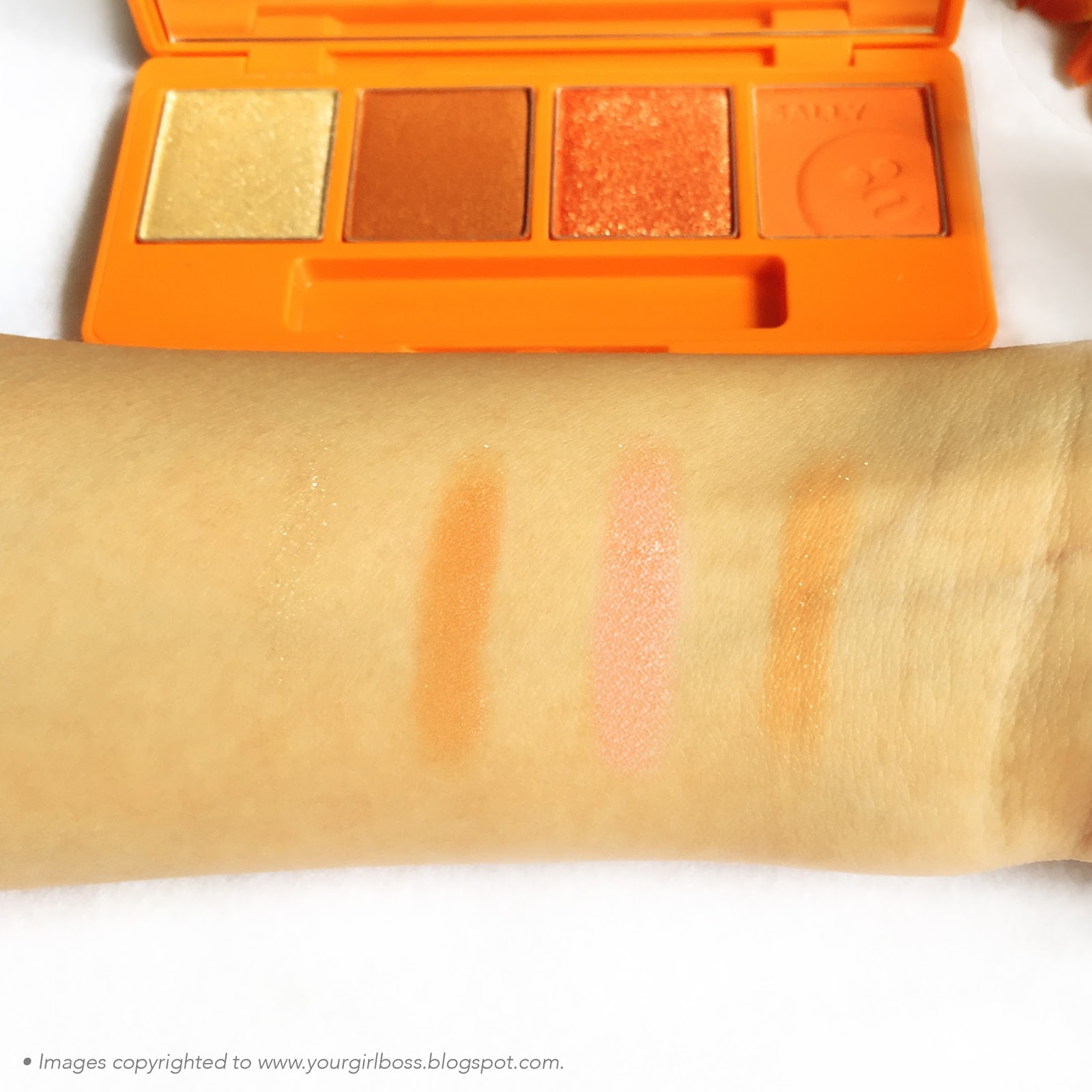 Missha - Line Friend's Sally Eye Color Studio Mini Palette Review ...