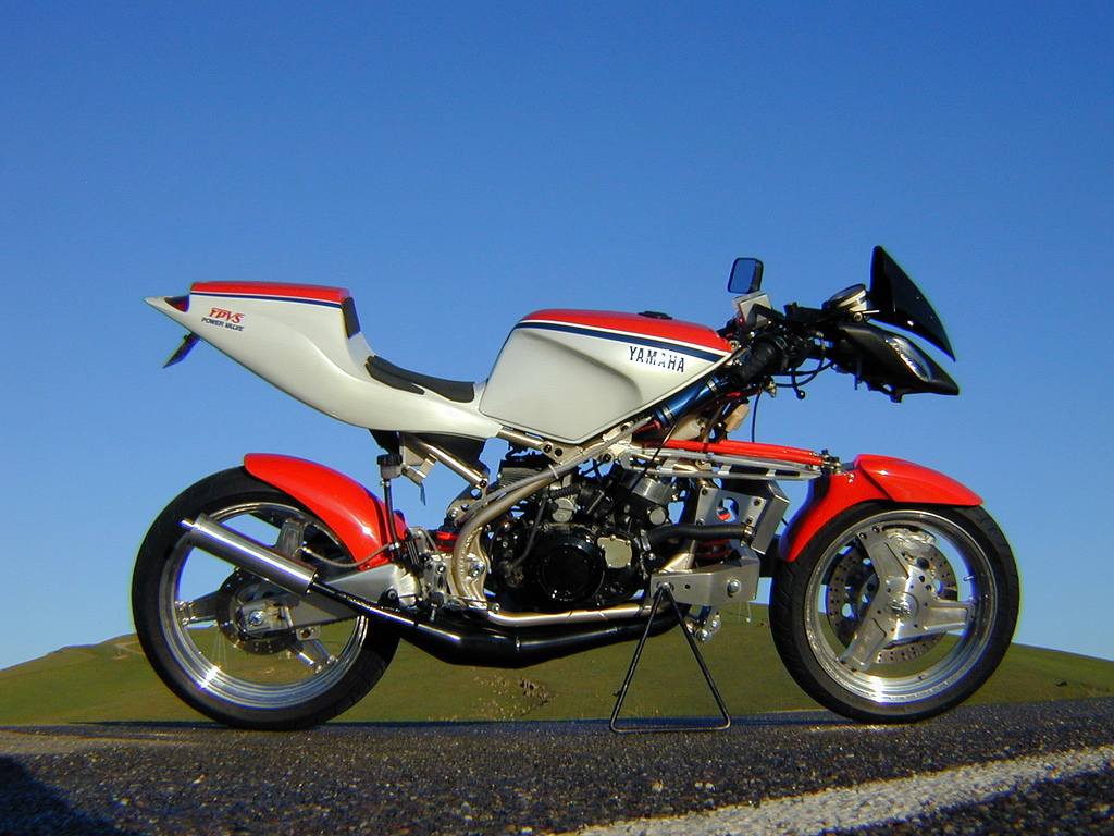 OddBike: Yamaha A-N-D FFE 350 - Forkless Two-Smoker