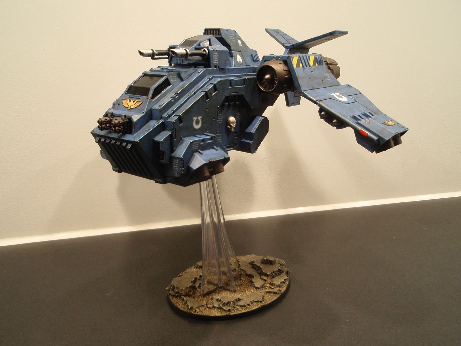 Team StormBolter: Ultramarines Stormraven Gunship (and a 50K milestone)