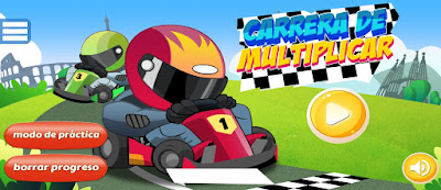 Aprendemos juntos : La carrera de las tablas de multiplicar