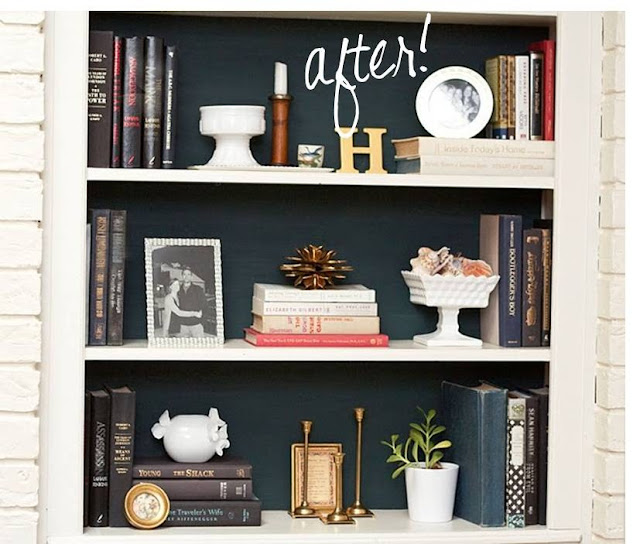 High Street Market: Instant Gratification: Bookcase Before & After