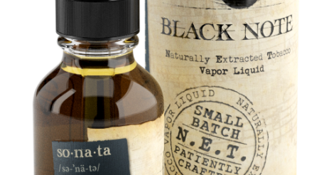 Cruiser's e-liquid reviews: Black Note - Sonata
