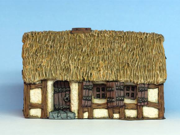 15mm.co.uk: Big Hovel 15mm Fantasy building painted by Steve Dean