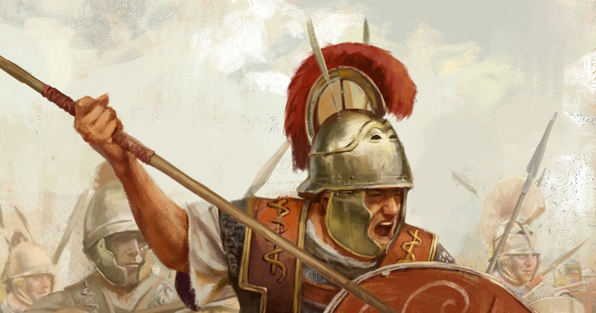 Warriors in art: Triarii by Joseph Qiu