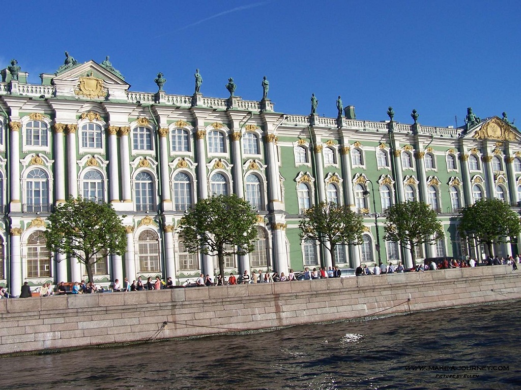 Winter Palace in Russia