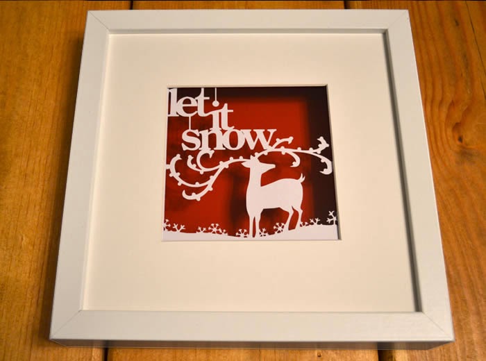 Festive Christmas Papercuts ~ Paper Petal Paper Cutting