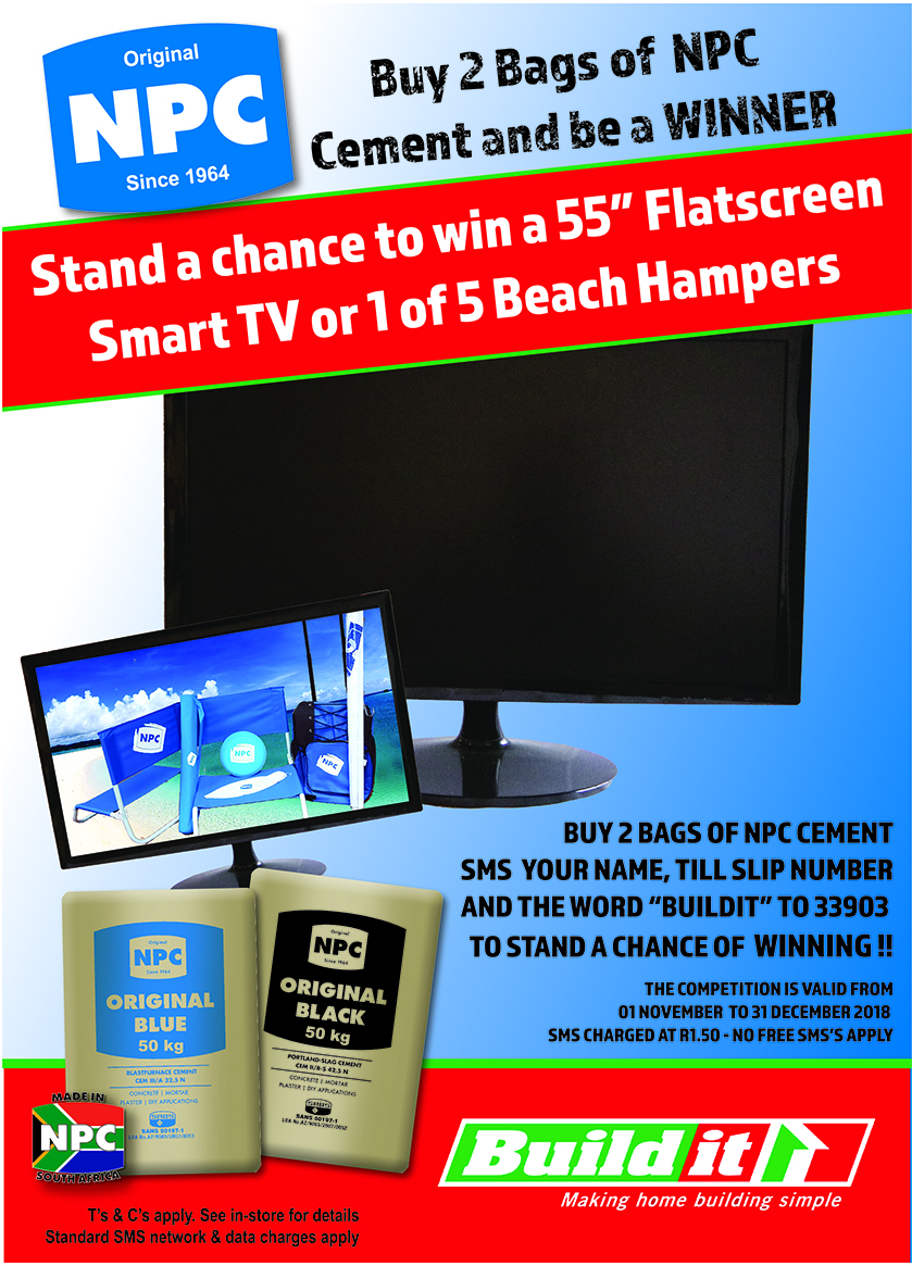 Nerve Events: Enter and win with NPC Cement & Build It