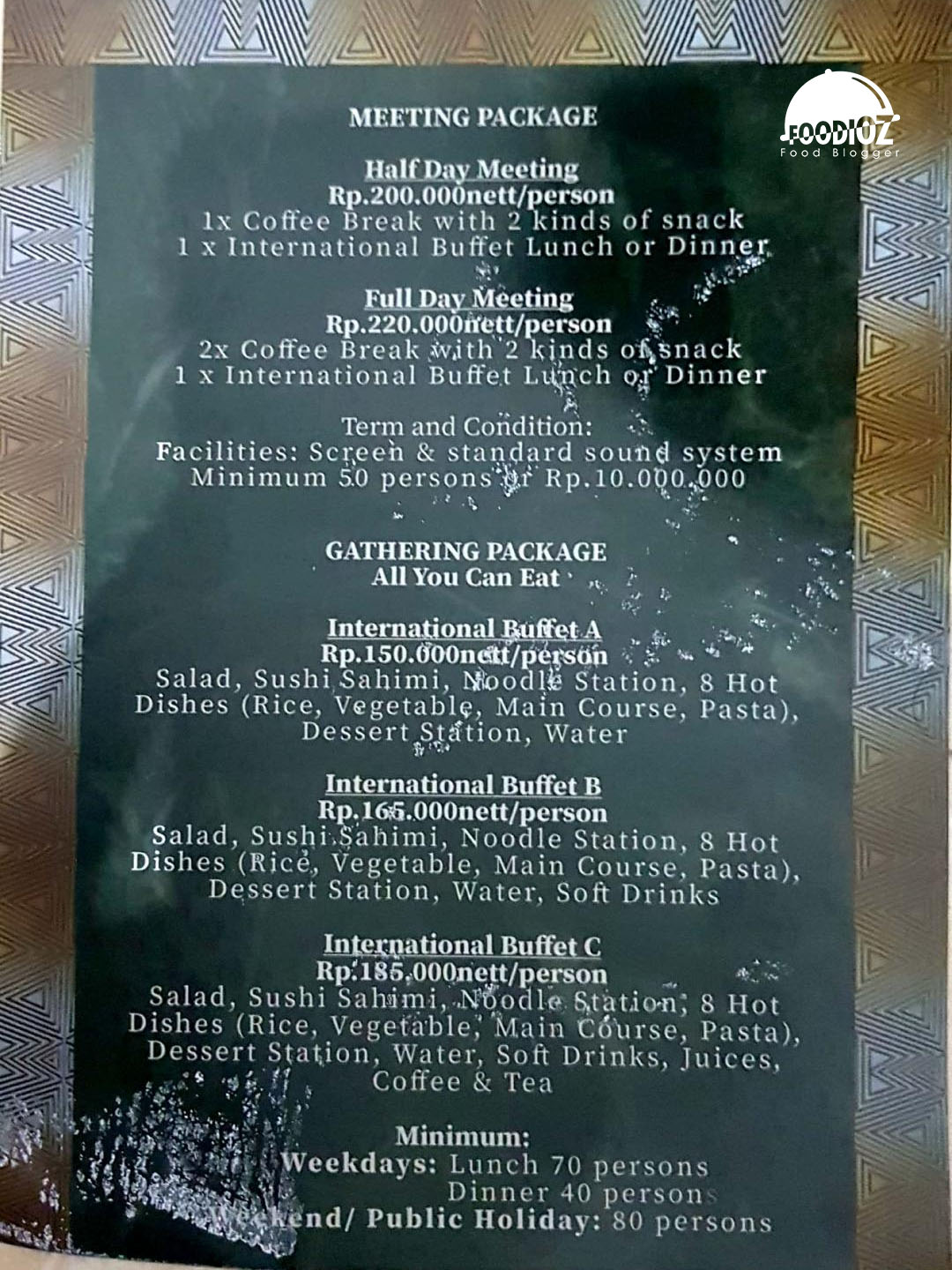 Aprez Cafe, Energy Building, Central Jakarta