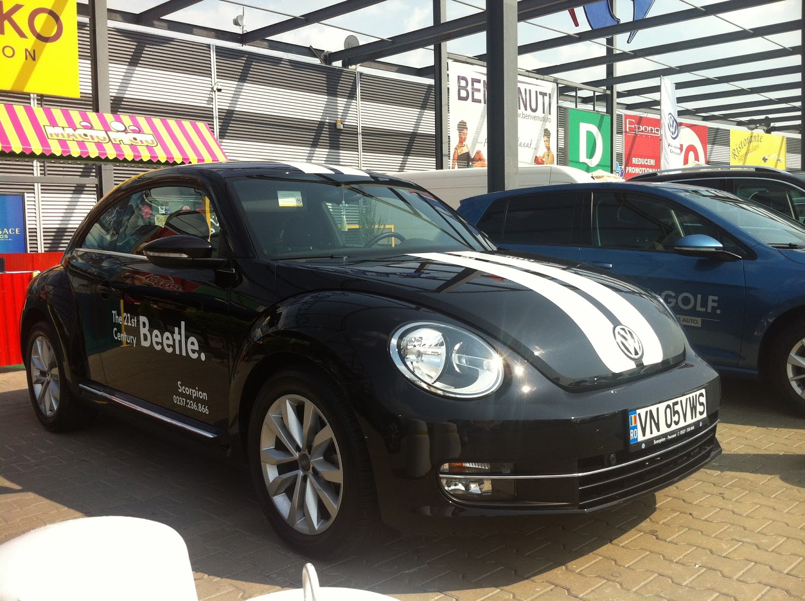 Scorpion Volkswagen: Zilele Test Drive Scorpion