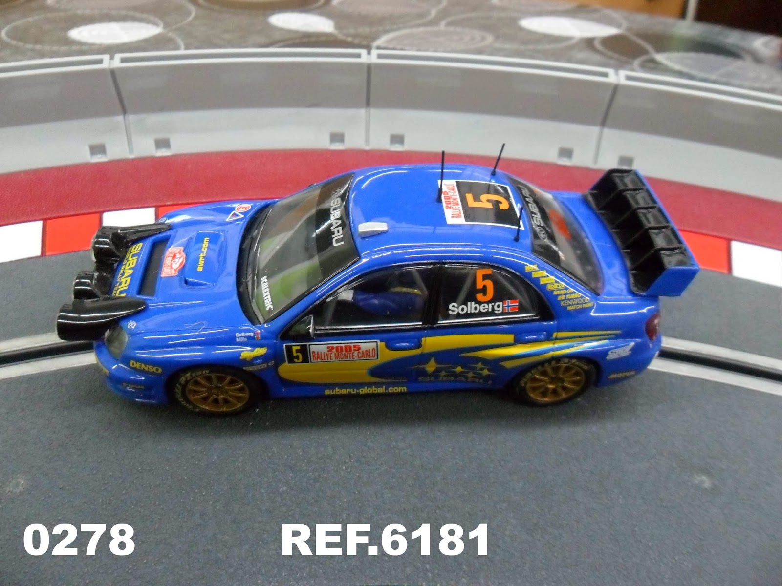 coches scalextric : SUBARU IMPREZA