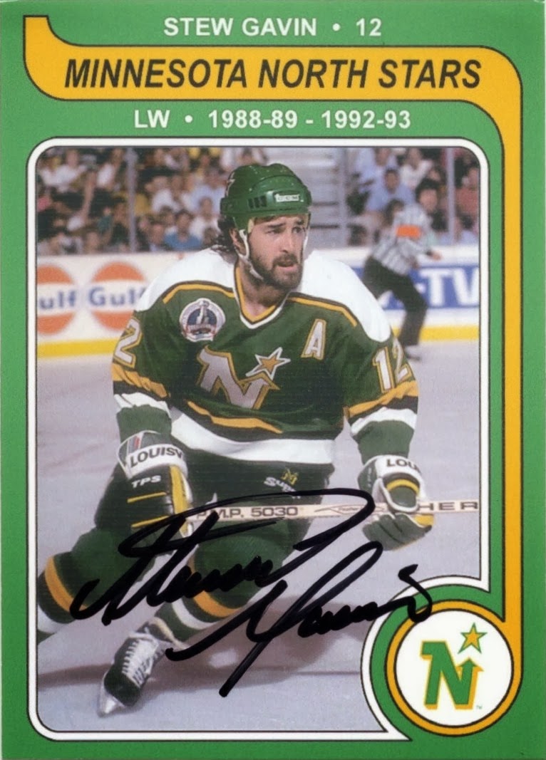Minnesota Sports Autograph Project: STEW GAVIN