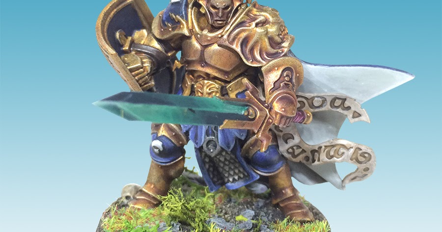 notquitepainted: SHOWCASE: Stormcast Eternal Knight Questor