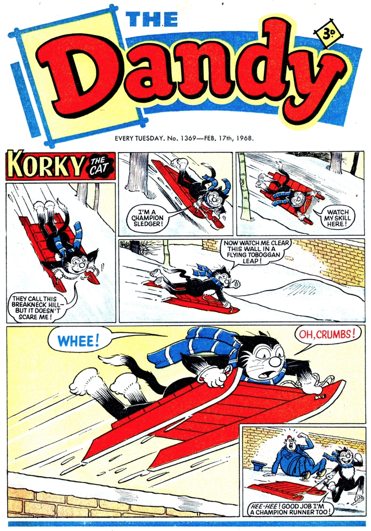 Wacky Comics!: This Week In ... 1968 - The Dandy!
