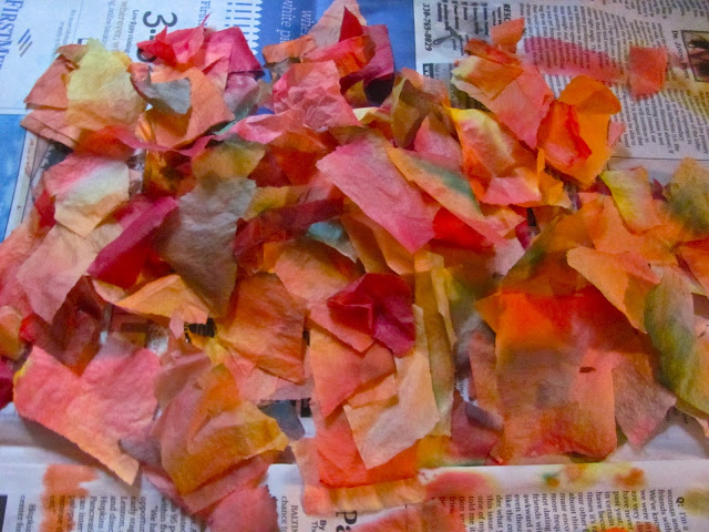 The Chocolate Muffin Tree: Bleeding Tissue Fall Leaves