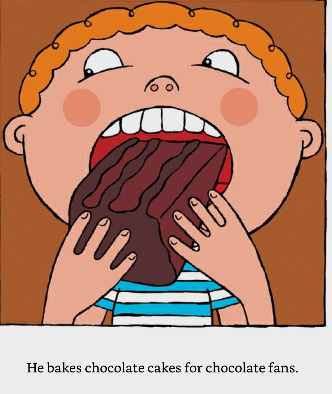 STORYWRAPS: Jake Bakes Cakes - a bookwrap