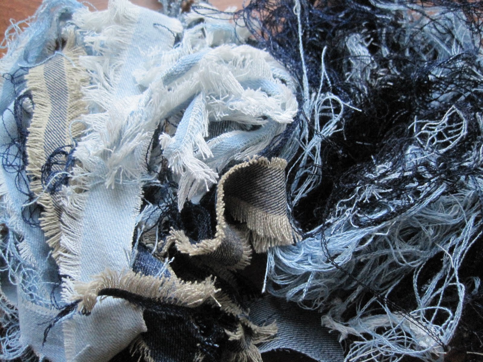 :: Waste Not Do Want: Frayed & Frazzled = ragged, worn out, tattered ...