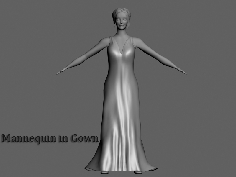 ShowStopperz 24FPS 2013: Mannequin 3D model and reference