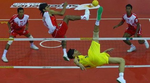 JUMAPOLO HIGH SCHOOL: Pembagian Teknik Dasar Permainan Sepak Takraw