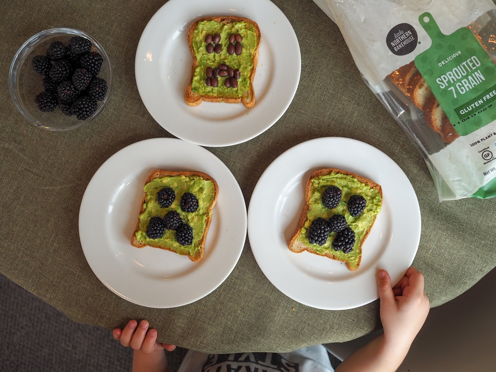 Little Hiccups: A Fun Toast Snack for Minecraft Obsessed Kids