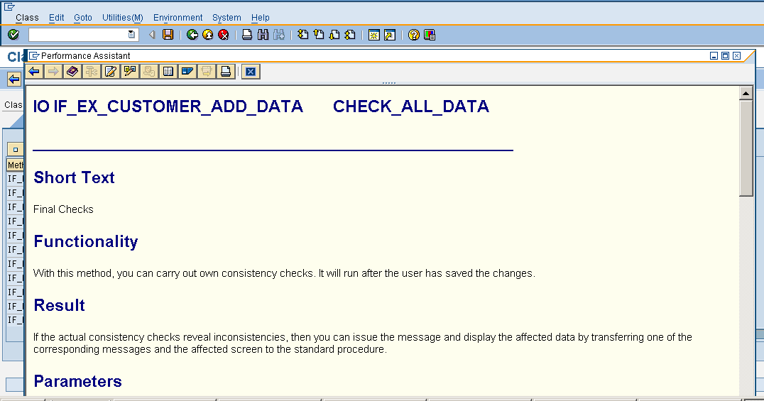 Procedure to find out the BADI definition and Implementation of BADI