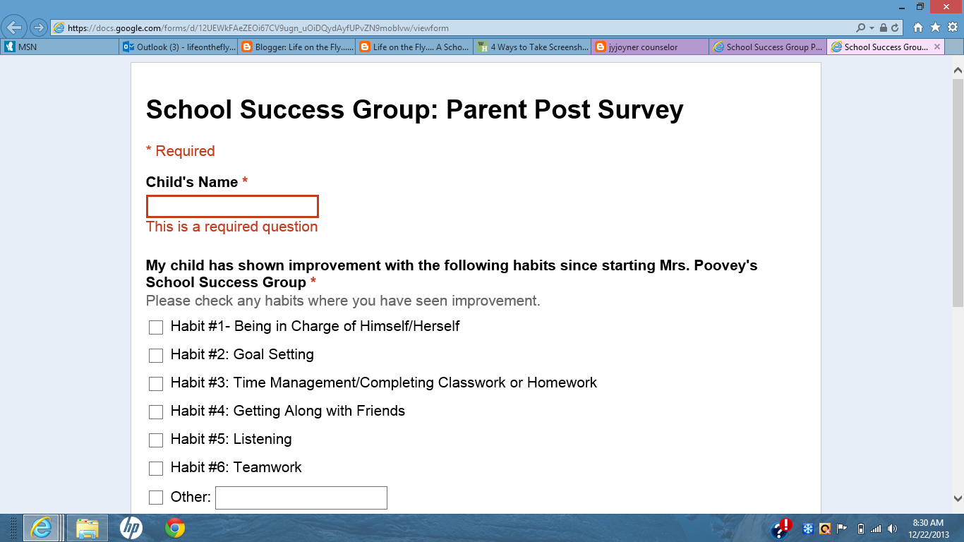 Life on the Fly.... A School Counselor Blog: "SMORE" Communication