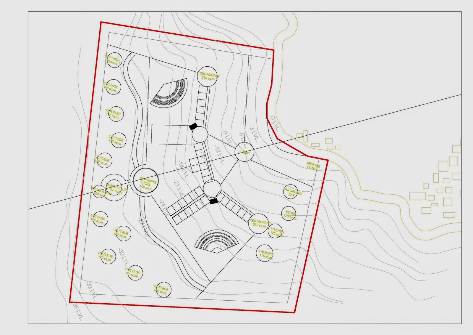 An Architect's diary: Hill Resort - Kolli Resort - Concepts - Stage I...