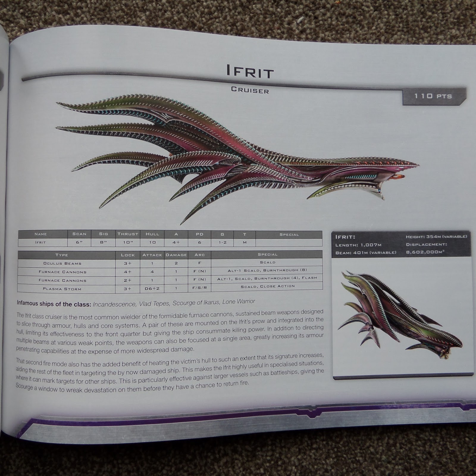 The Hot LZ: Scourge Ship Overview: Wrath of the Cruisers