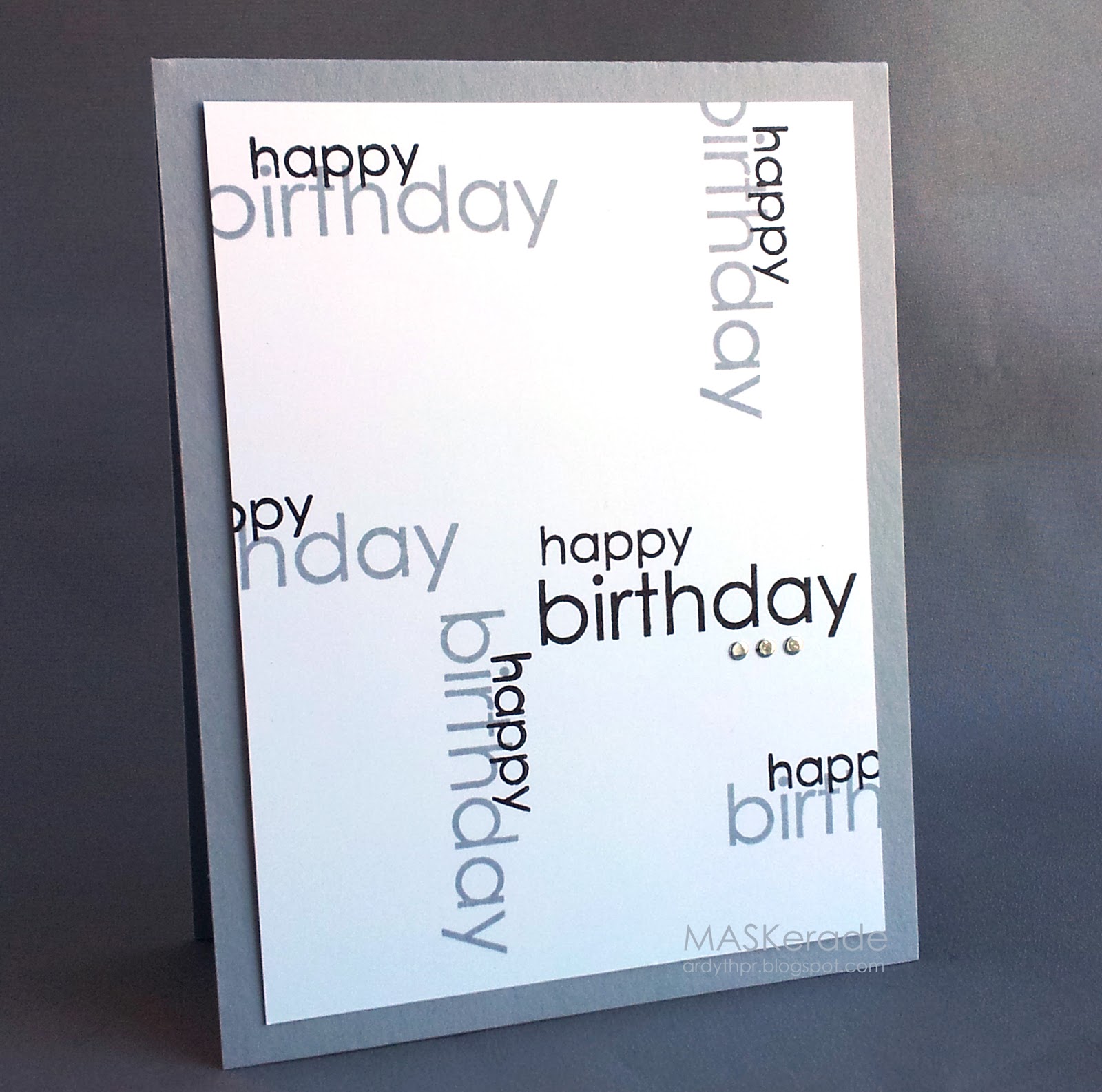 Ardyth Percy-Robb: Pinterest-inspired Birthday Cards