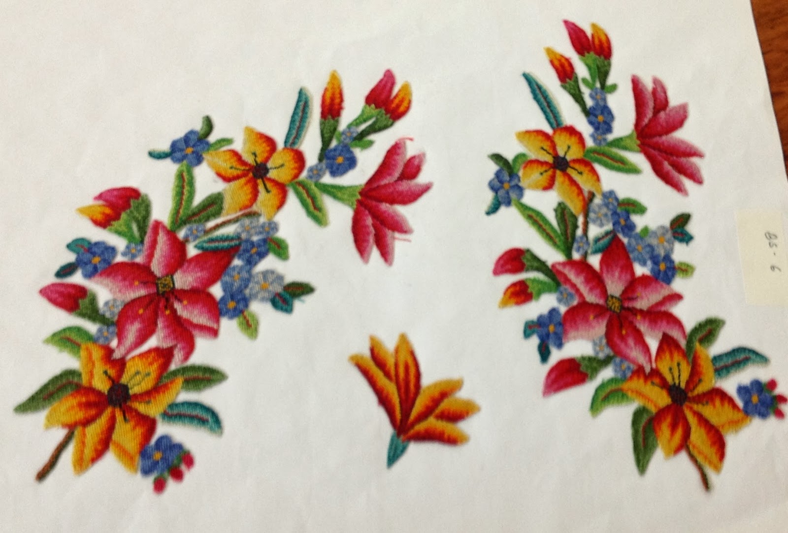 Petit Point Saree Borders - 9388816504: Saree Buttas- petit point