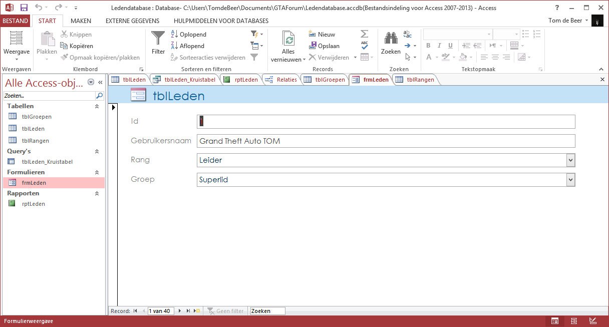 Microsoft Office Access 2013 - Dutch-Tech Magazine