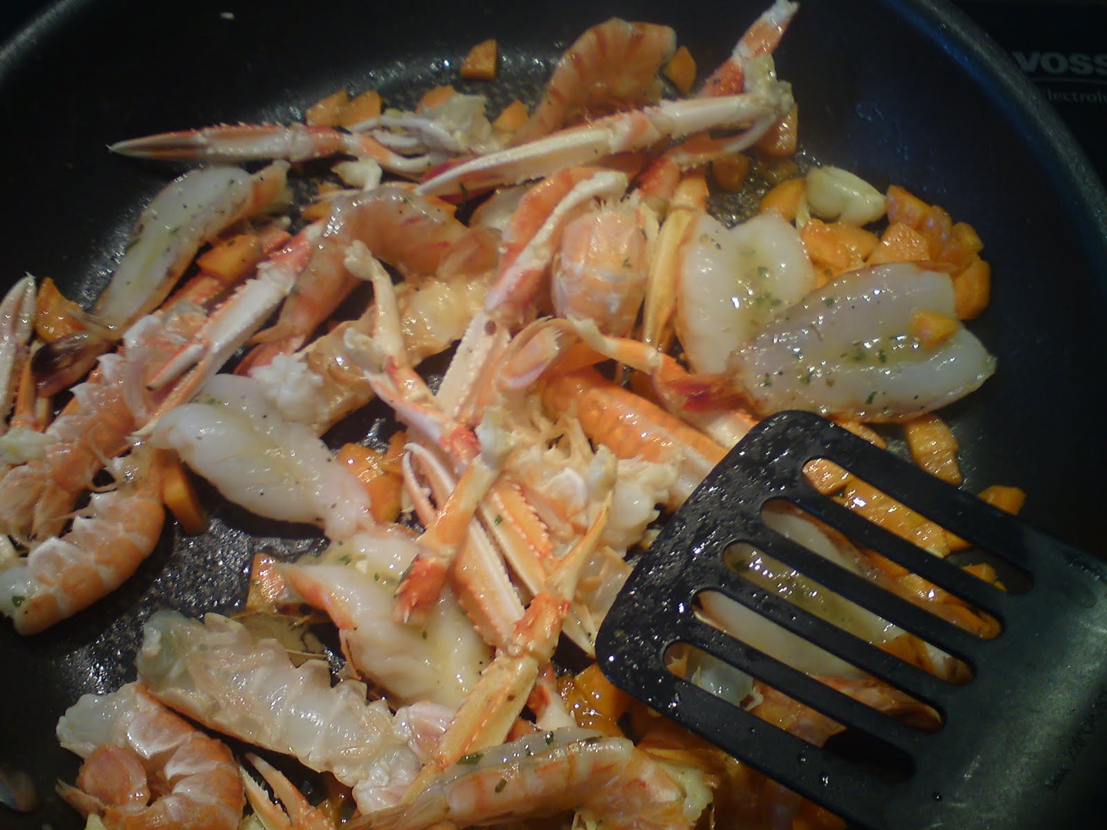 SushiStegen: Pasta med jomfruhummer eller en slags rester