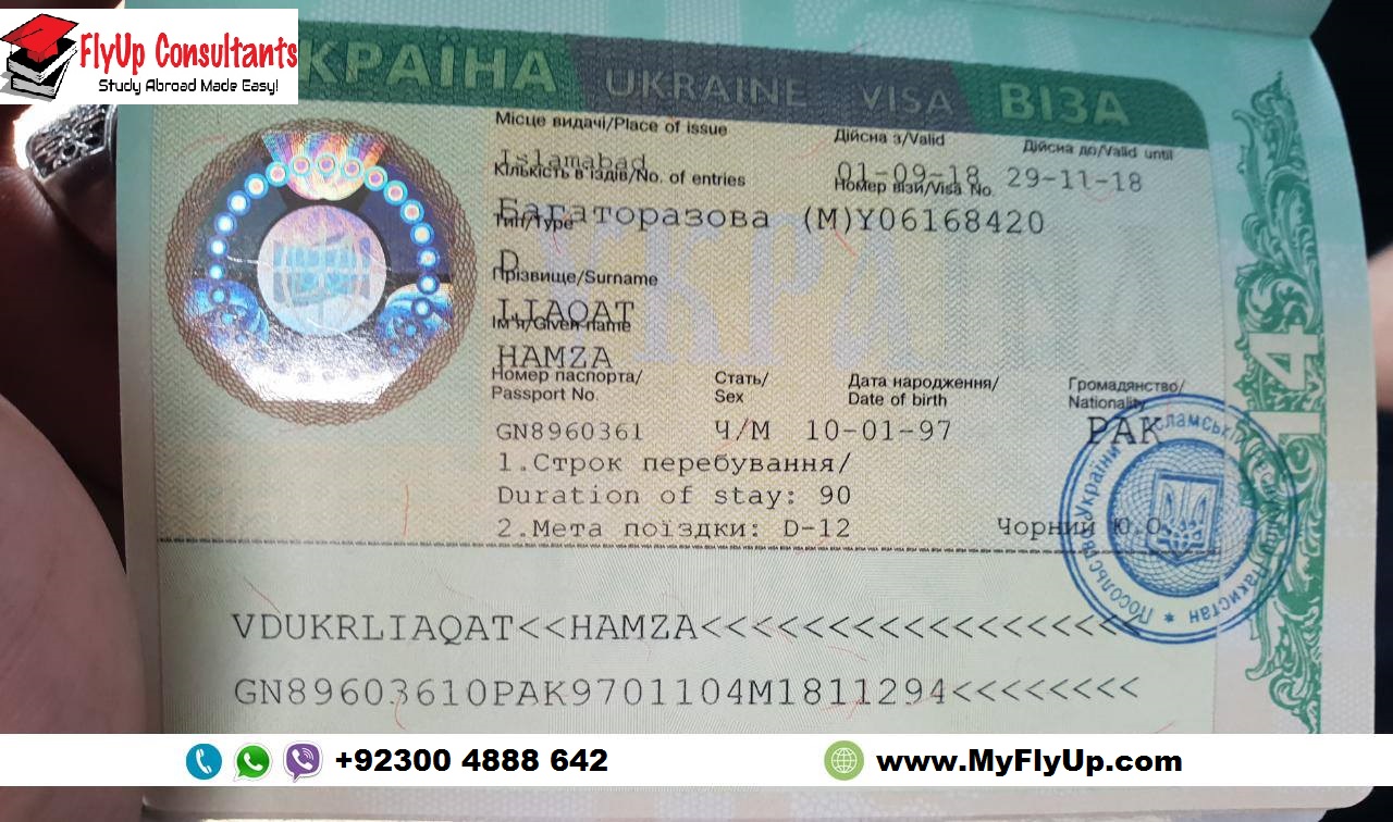 Ukraine Student Visa for Pakistani Students & Airport Welcome - MBBS Abroad