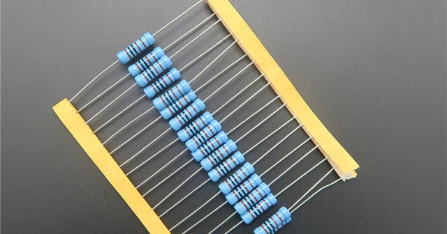 100 ohms 1/4W 100R Metal Film Resistor 0.25W 1% 50 Pieces - Alex Journal