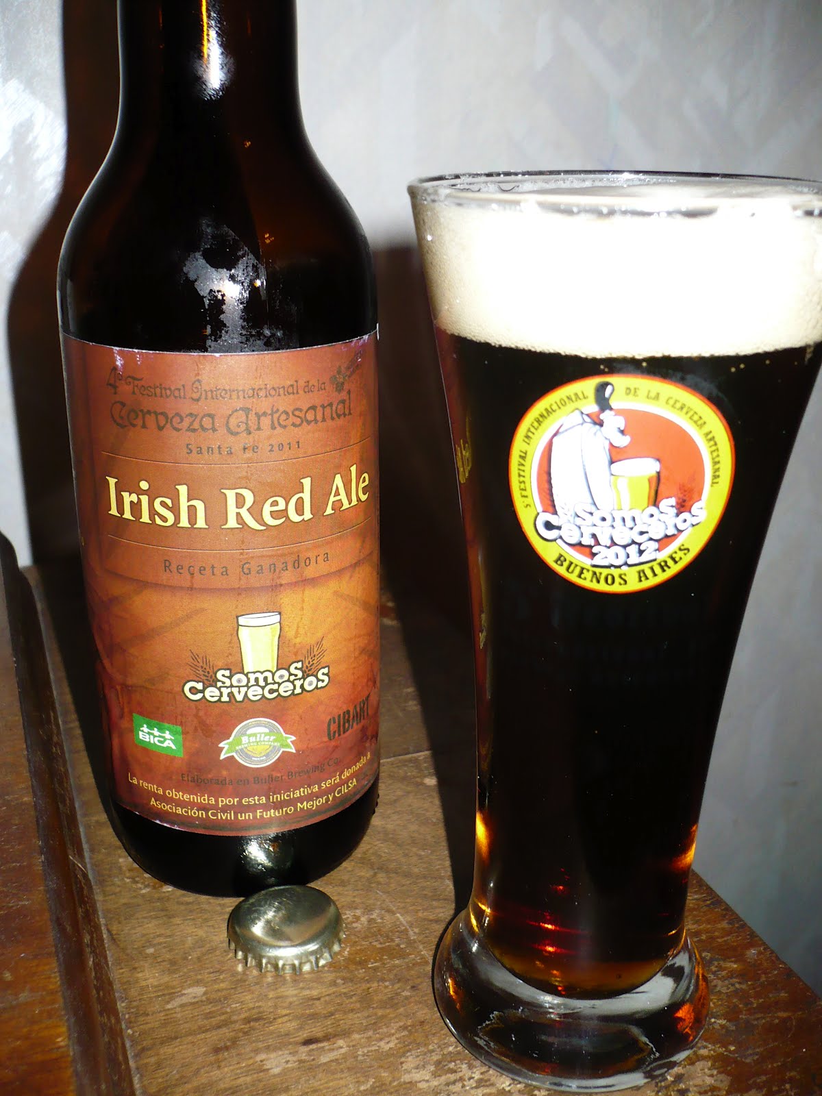 Cervezas del Mundo: Irish Red Ale Somos Cerveceros Sta Fe 2011