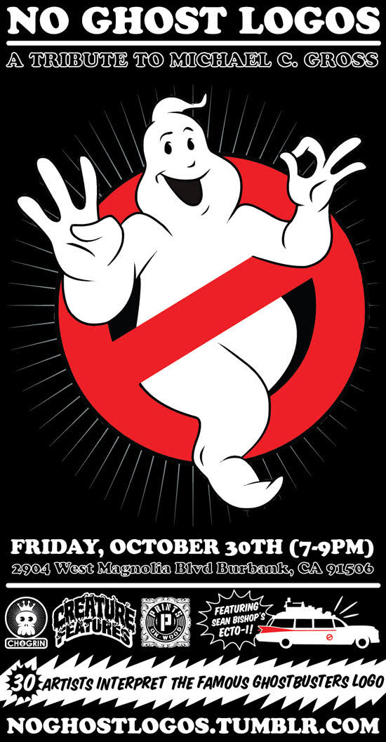 NO GHOST LOGOS: Ghostbusters Event & Tribute to Michael C. Gross ...