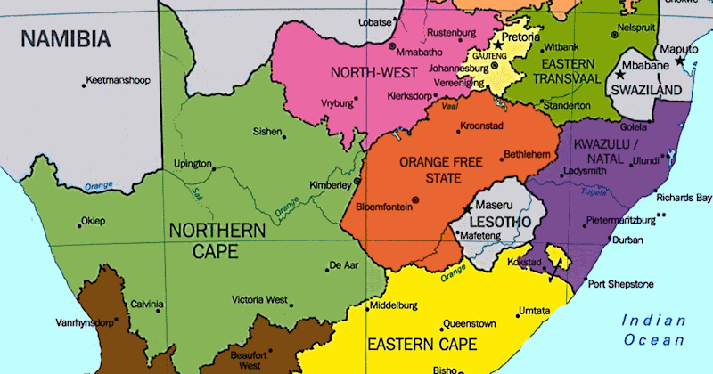 Heavenly Worldliness: Provinces of South Africa plus Lesotho