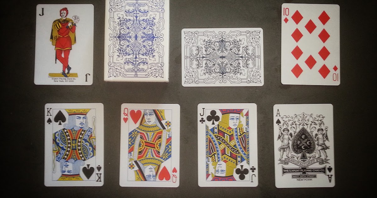 Deck View: Exquisite (Blue) Playing Cards